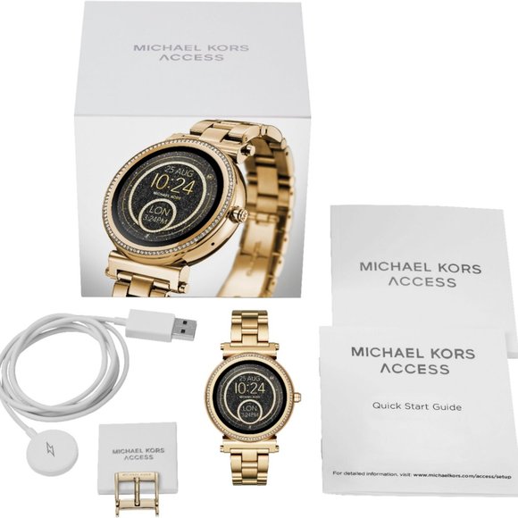 Michael Kors | Wearables | Michael Kors Womens Sofie Gold Stainless ...